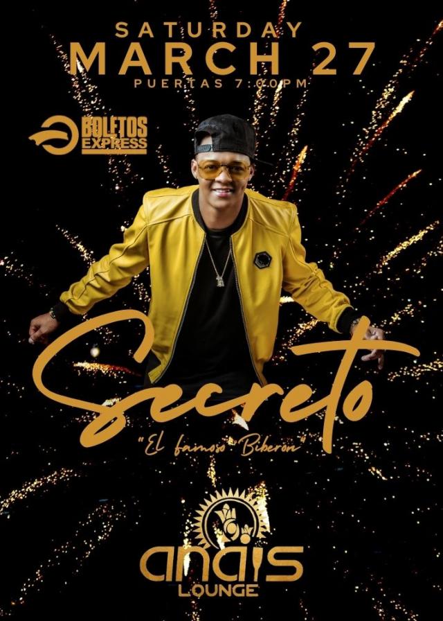 El Secreto Biberon Tickets - Anais Lounge